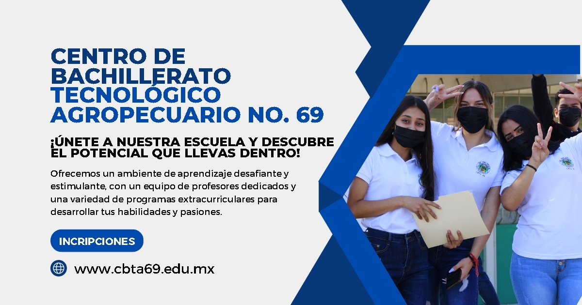 Bachilleratos Ofertados En El C. B. T. A. No. 69 - C. B. T. A. No. 69